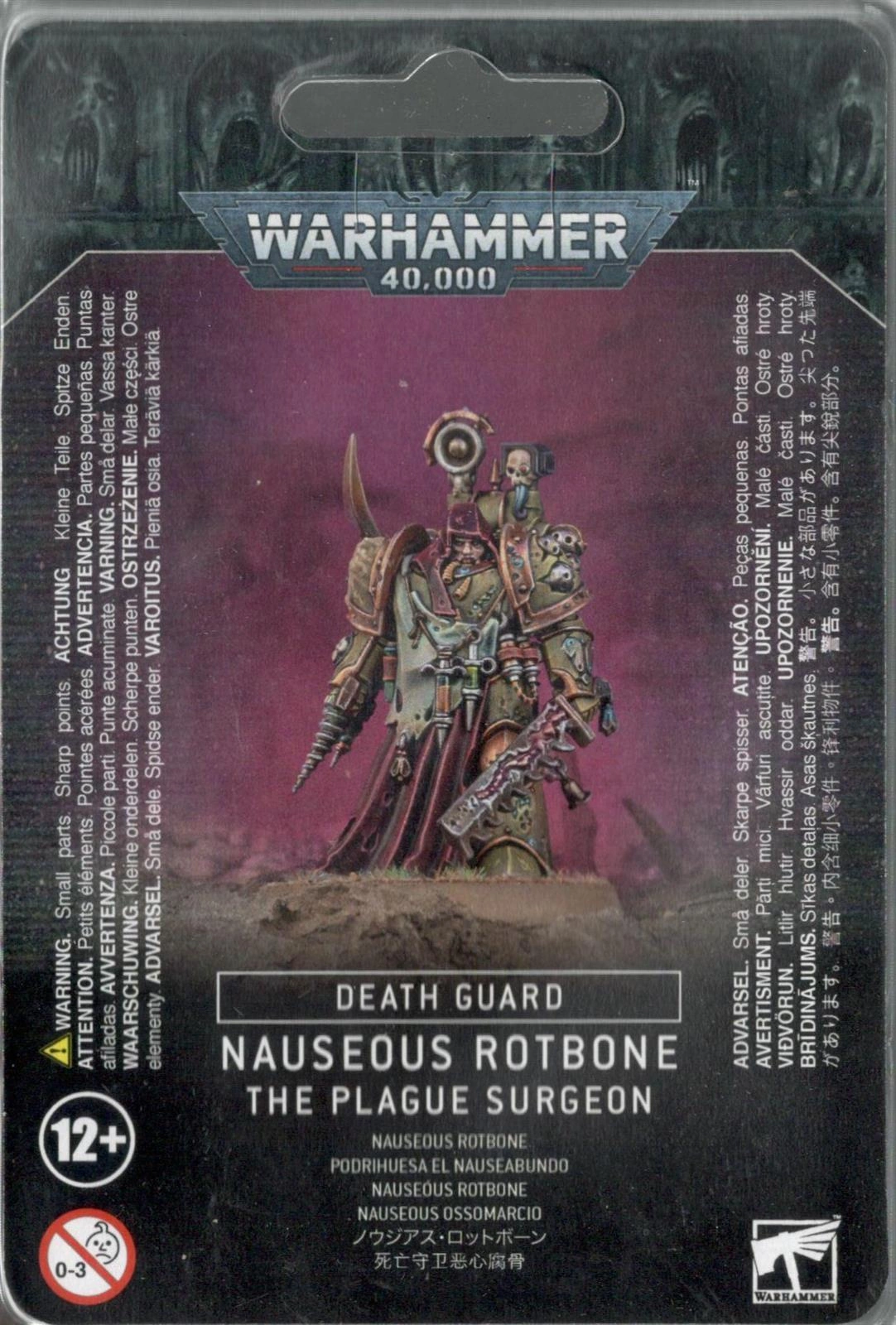 Death Guard: Nauseous Rotbone, the Plague Surgeon | Games Workshop ...